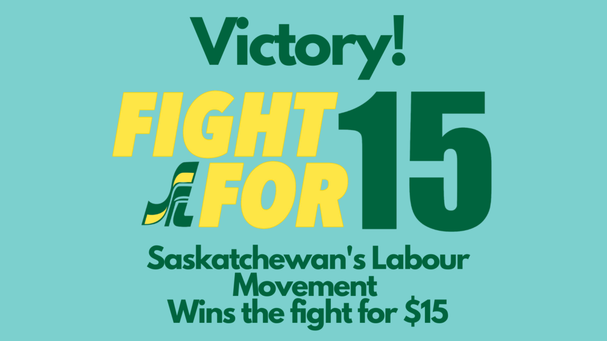 Minimum wage increases a victory for working people in Saskatchewan ...